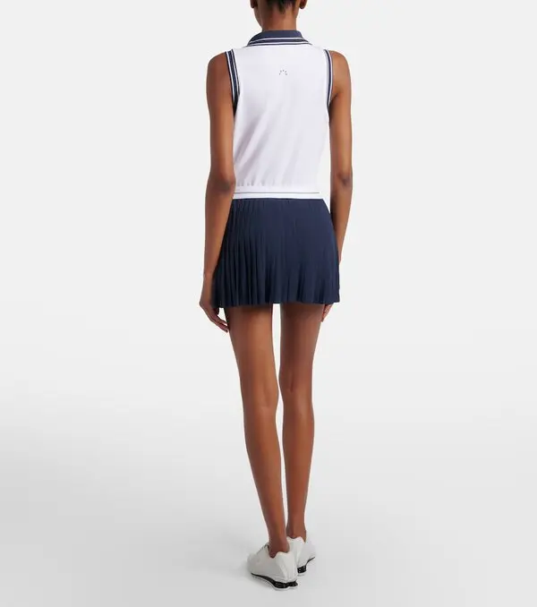 Varley Clemency Pleated Tennis Skirt - Blue