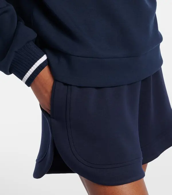 Varley Bertie Half-zip Sweatshirt In Light Marl - Blue