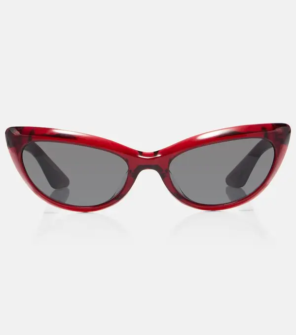 Khaite X Oliver Peoples 1963c Cat-eye Sunglasses - Burgundy