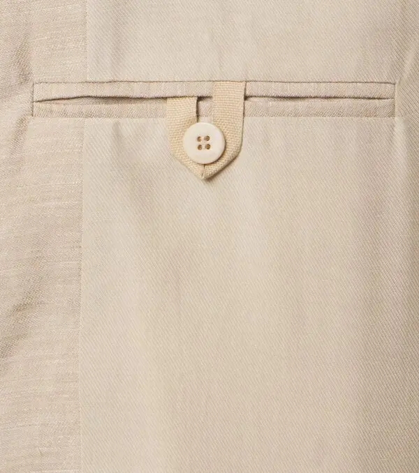 Jacquemus Melo Linen-blend Twill Blazer