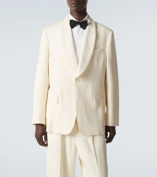BODE Slub Weave Suit Jacket