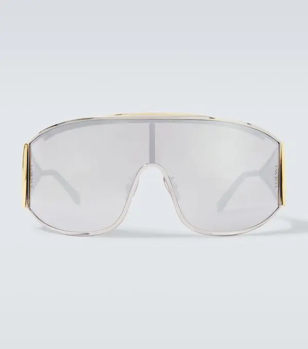 Loewe Signature Shield Sunglasses - Silver