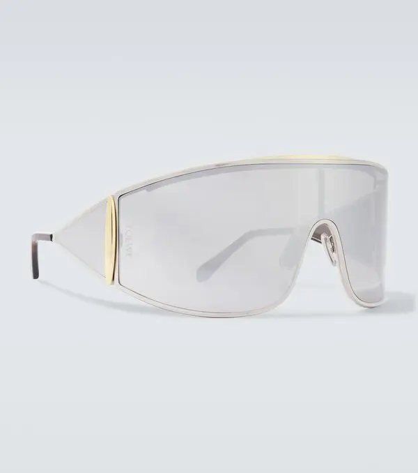 Loewe Speed Shield Sunglasses - Silver