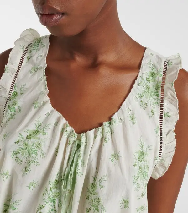 DÔEN Cotton Traveler Top - Green