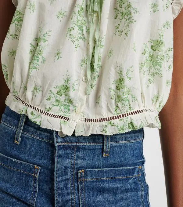 DÔEN Cotton Traveler Top - Green