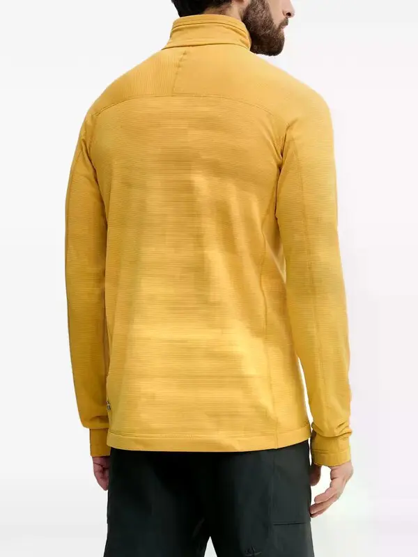 Fjallraven Abisko Lite Half-zip Ribbed-knit Sweater