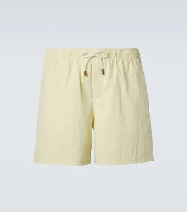 UMIT BENAN Antibes Swim Trunks - Yellow