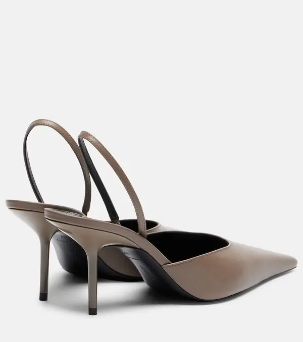 Victoria Beckham Sloan Leather Slingback Pumps