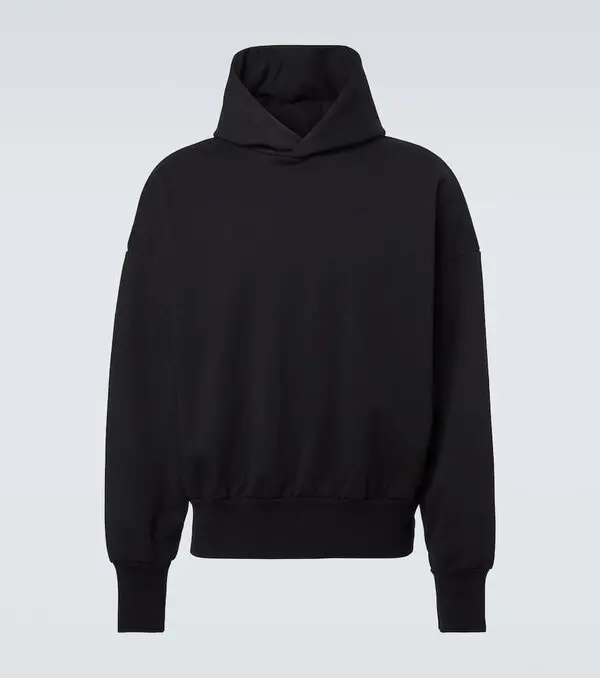 Fear Of God Cotton Jersey Hoodie - Black