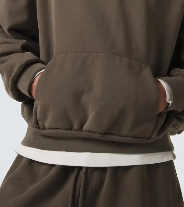Fear Of God Cotton Jersey Hoodie - Brown
