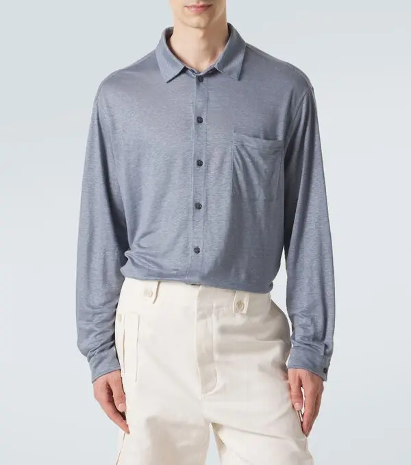 Giorgio Armani Linen Jersey Shirt