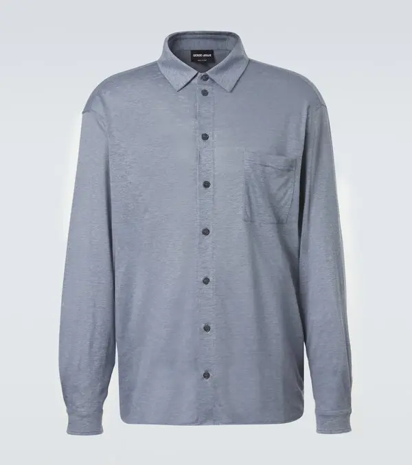 Giorgio Armani Linen Jersey Shirt
