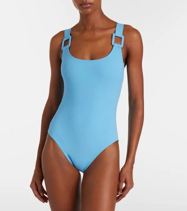 KARLA COLLETTO Inés Underwired Swimsuit - Blue