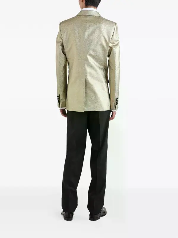 Dolce & Gabbana Stretch Wool Tuxedo Trousers