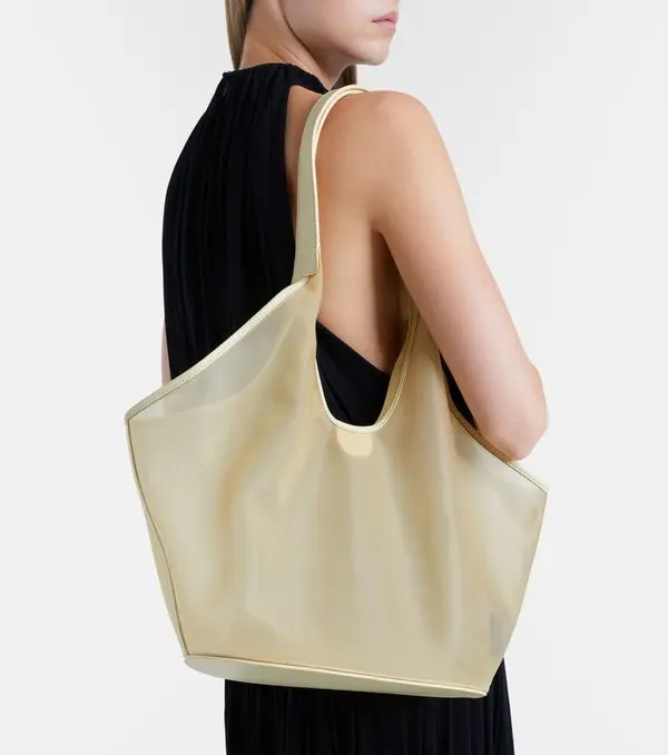 AESTHER EKME Phantom Large Mesh Tote Bag - Yellow