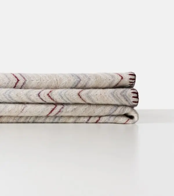 Missoni Gessetti Zigzag Wool And Cashmere Throw