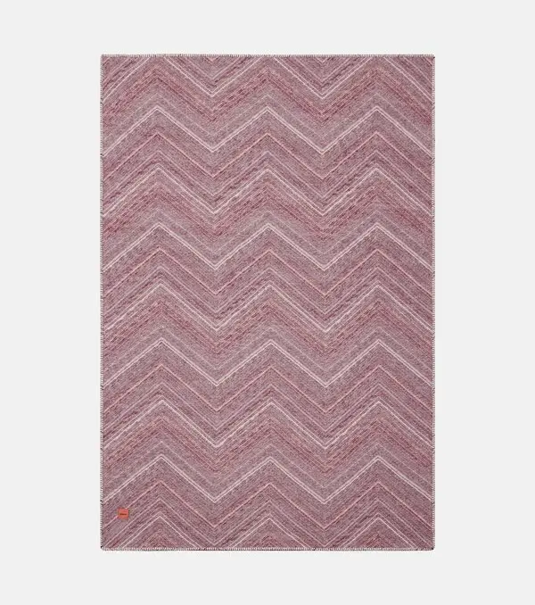 Missoni Gessetti Zigzag Wool And Cashmere Throw