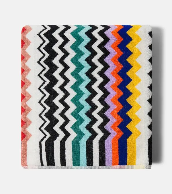 Missoni Best Zigzag Cotton Terry Towel - Multicoloured