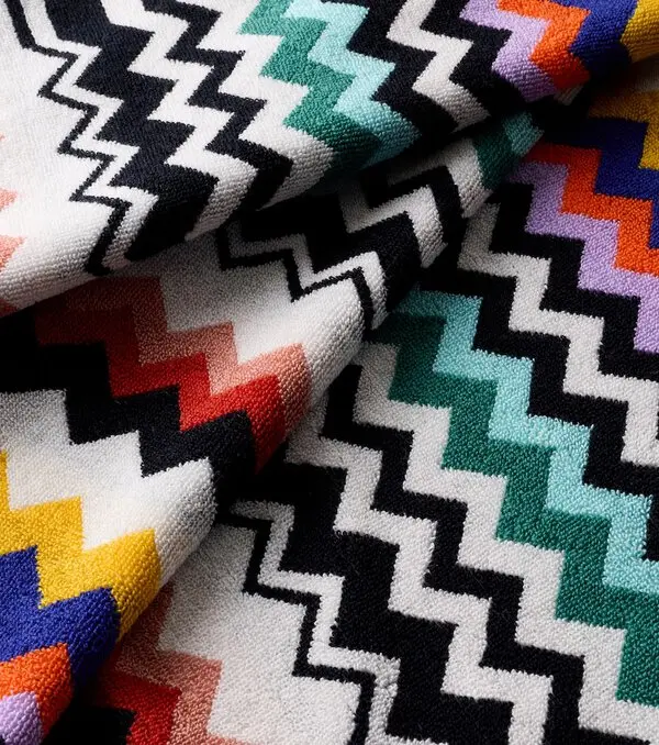 Missoni Best Zigzag Cotton Terry Towel - Multicoloured