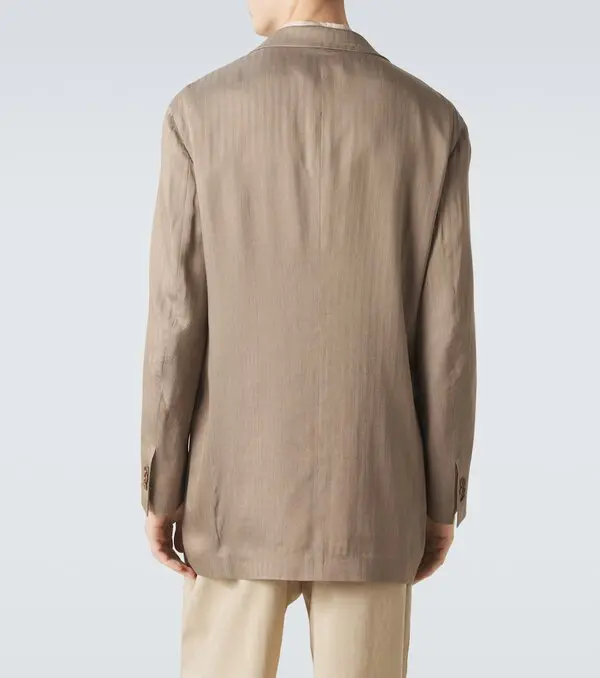 Giorgio Armani Archivio Herringbone Blazer
