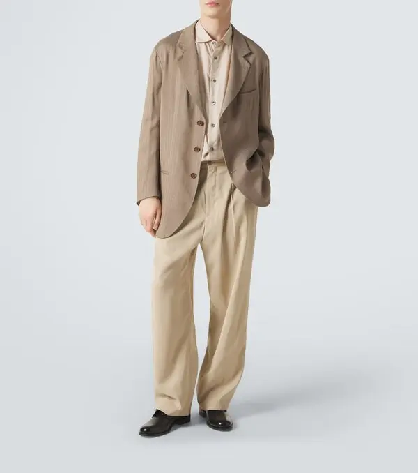 Giorgio Armani Archivio Herringbone Blazer