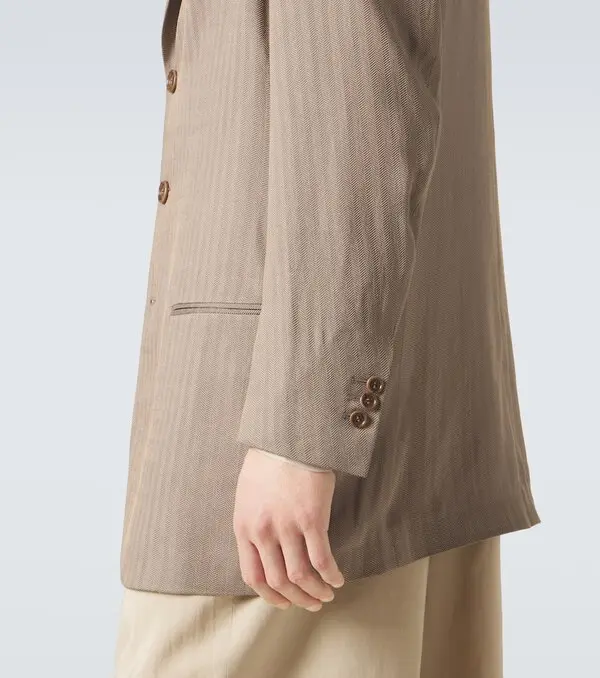 Giorgio Armani Archivio Herringbone Blazer