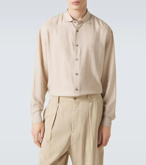 Giorgio Armani Archivio Satin Shirt