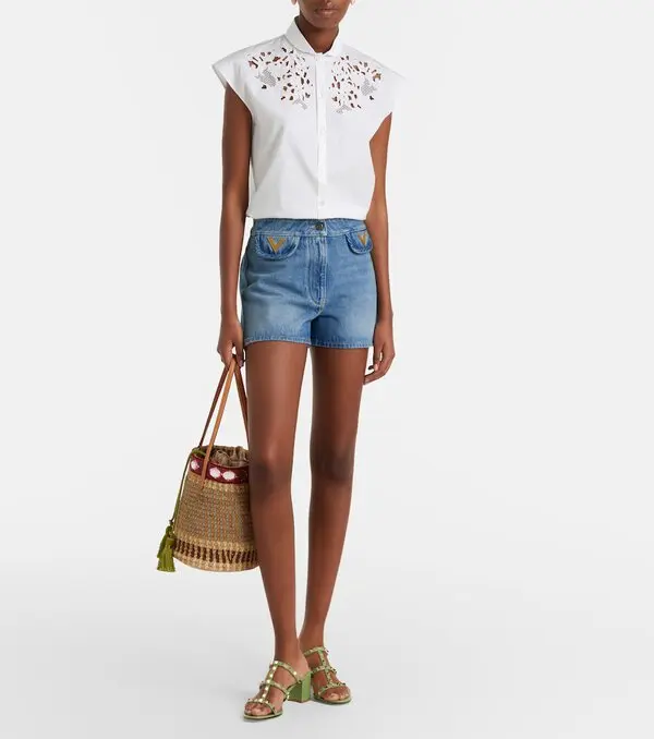 Valentino Garavani Rockstud Leather Sandals