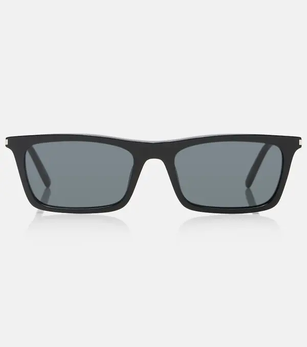 Saint Laurent Rectangular Sunglasses - Black