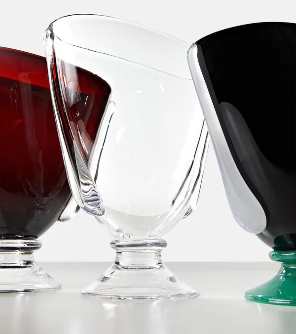 AKUA OBJECTS Karl Glass Vase - Transparent