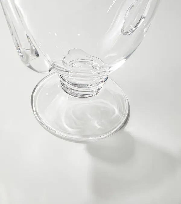 AKUA OBJECTS Karl Glass Vase - Transparent