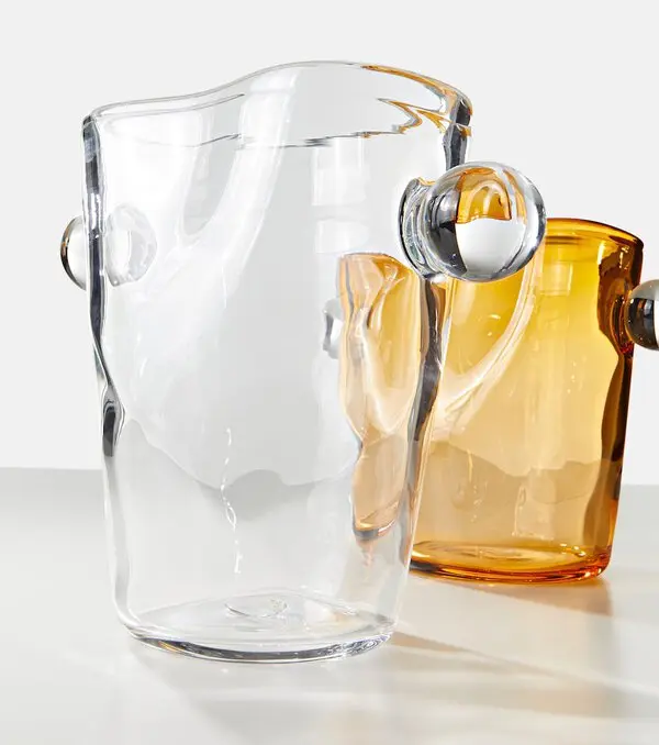 AKUA OBJECTS Oliver Glass Vase - Transparent