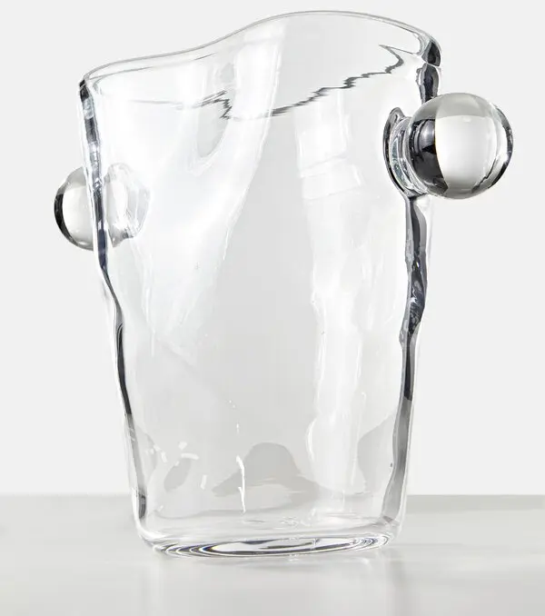 AKUA OBJECTS Oliver Glass Vase - Transparent