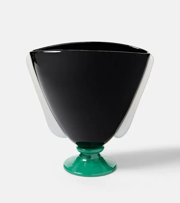 AKUA OBJECTS Karl Glass Vase - Black