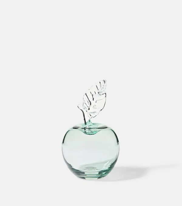 AKUA OBJECTS Marianne Apple Glass Paperweight - Green