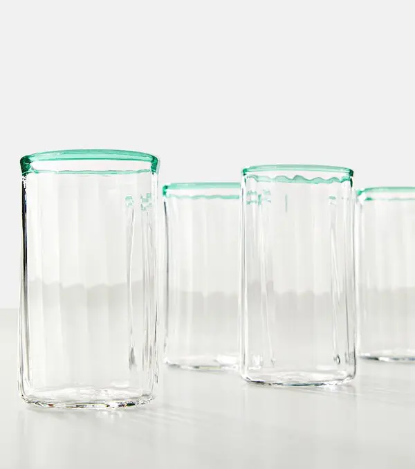 AKUA OBJECTS Peter Small Set Of 4 Glasses - Transparent