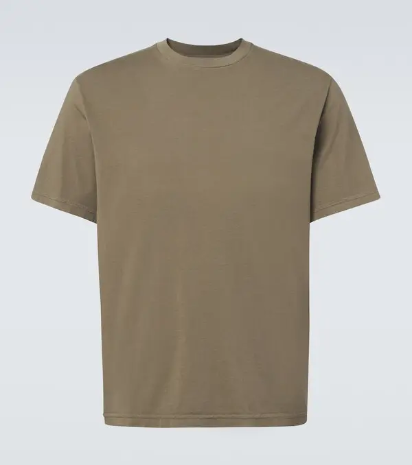 FRAME Cotton Jersey T-shirt - Green