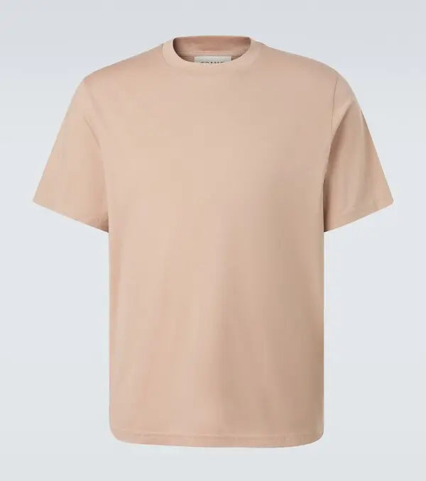 FRAME Cotton Jersey T-shirt - Orange
