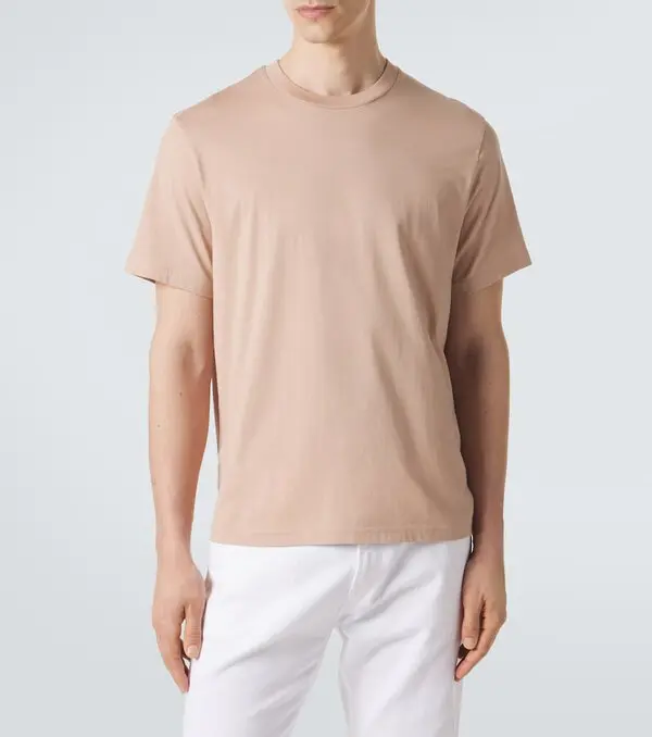 FRAME Cotton Jersey T-shirt - Orange