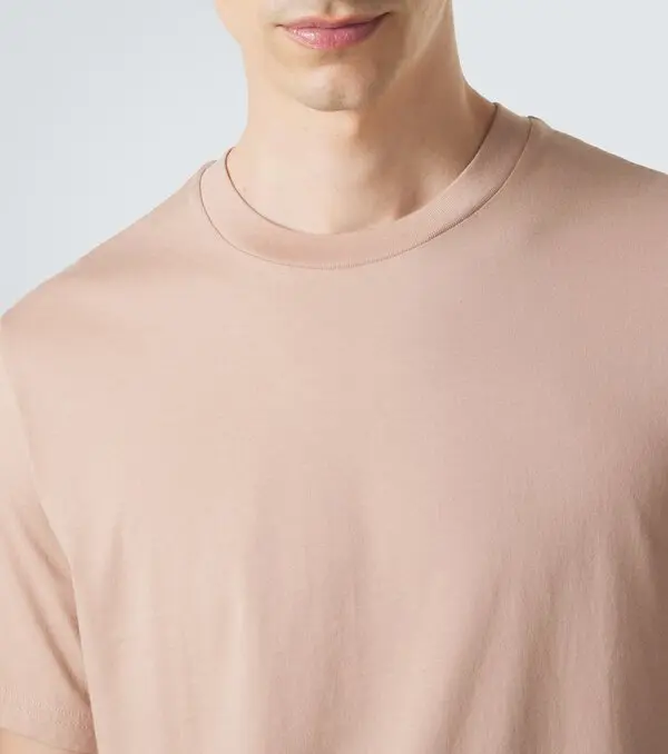 FRAME Cotton Jersey T-shirt - Orange