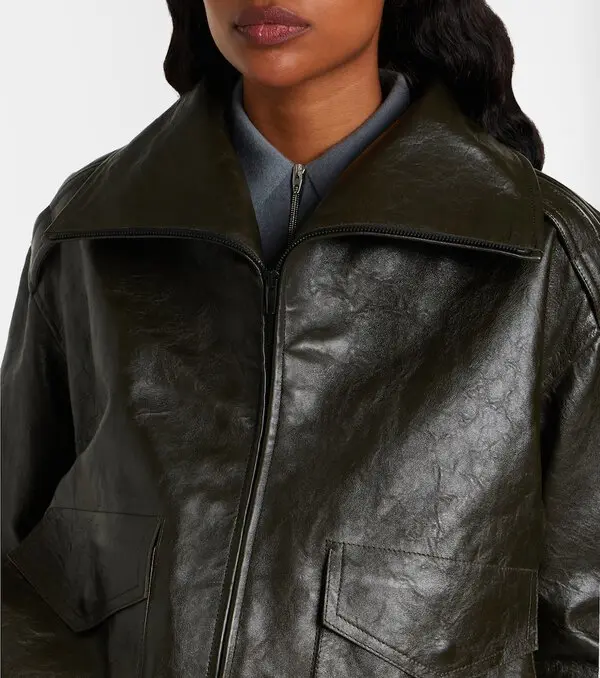 Phoebe Philo Leather Biker Jacket