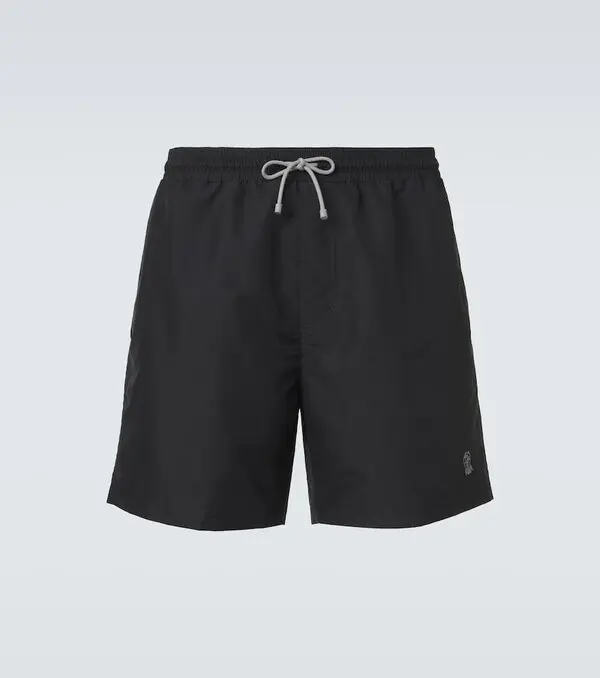 Brunello Cucinelli Swim Trunks - Black