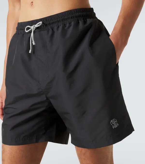 Brunello Cucinelli Swim Trunks - Black