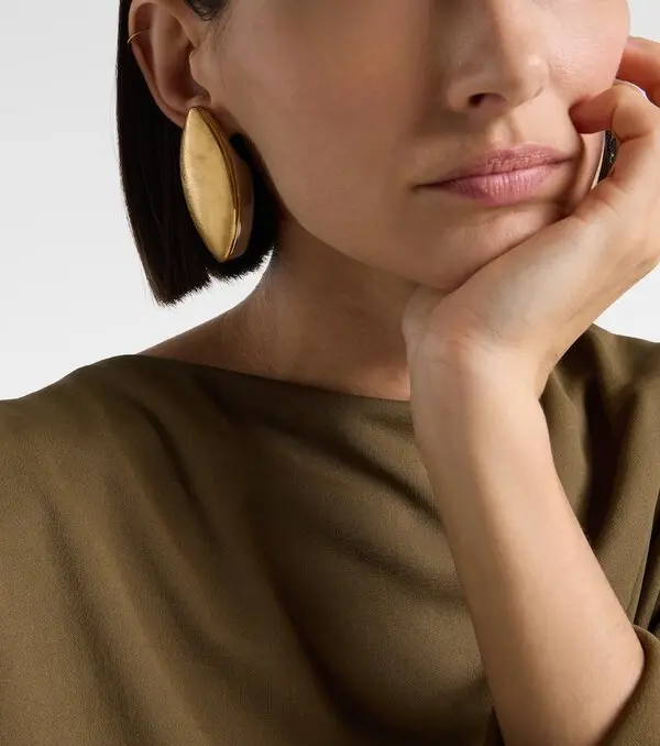 Jacquemus Calissons Earrings - Gold