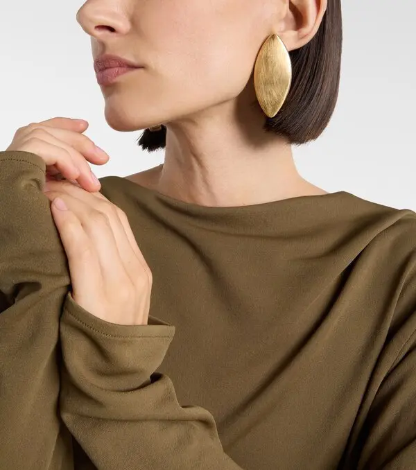 Jacquemus Calissons Earrings - Gold