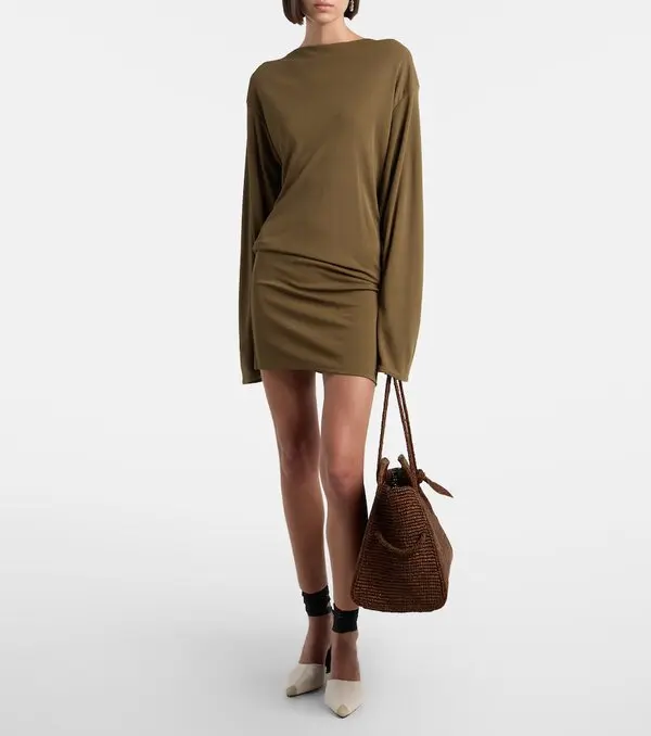Jacquemus Turismo Large Raffia Bowling Bag