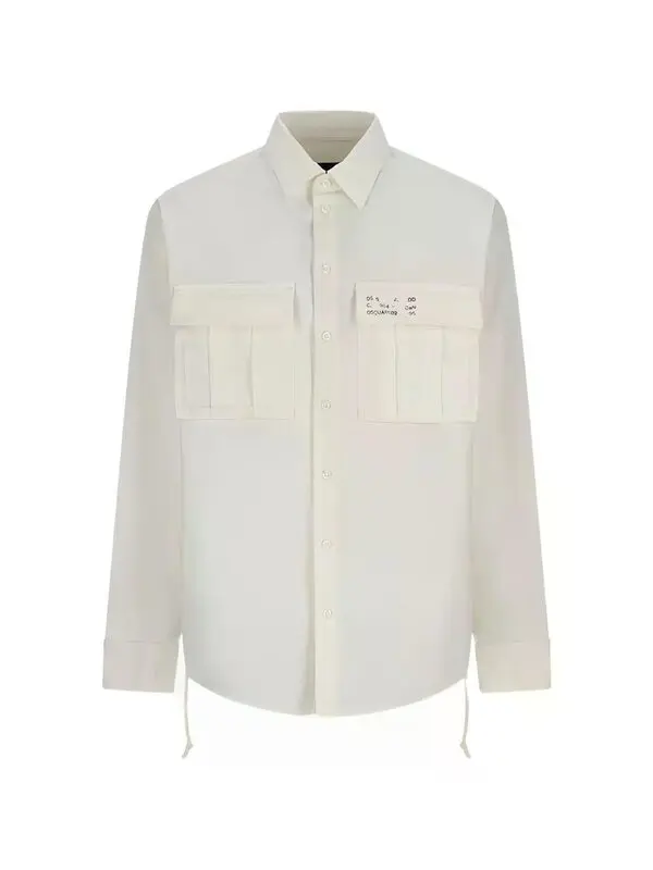 Dsquared2 Ripstop Drawstring-hem Shirt