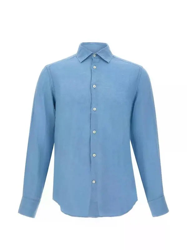 MC2 SAINT BARTH Pamplona Long-sleeve Shirt - Blue