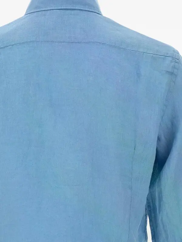 MC2 SAINT BARTH Pamplona Long-sleeve Shirt - Blue