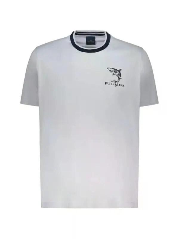 Paul & Shark Logo-print Crew-neck T-shirt